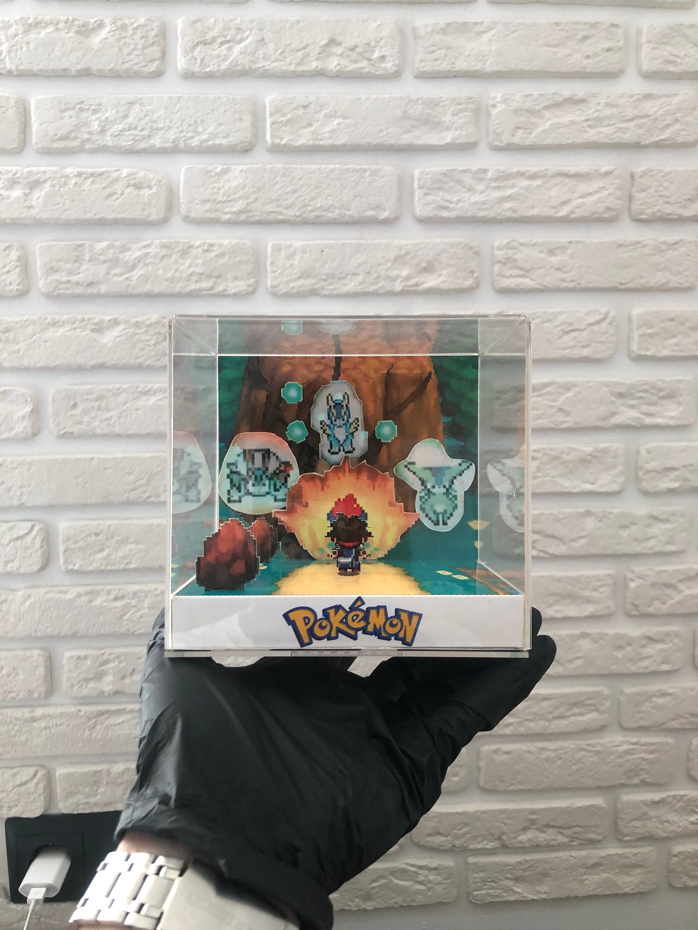 Pokemon Diorama Diorama Pokemon Pokemon Pokemon-Würfel | Etsy