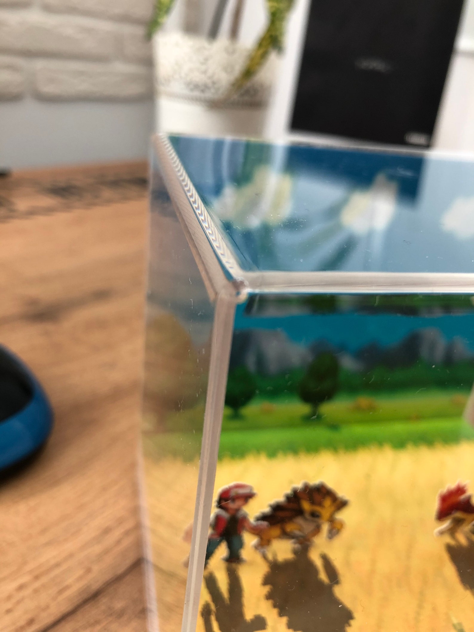 Pokemon diorama diorama pokemon pokemon pokemon cube | Etsy