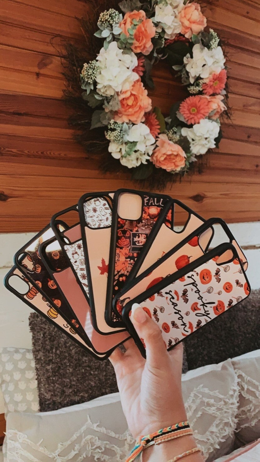 Fall Phone Cases, Halloween Themed Phone Cases, Spooky Season - Etsy