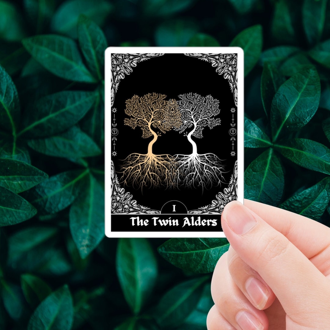 Providence Card Sticker - the Twin Alders, One Dark Window Two Twisted ...