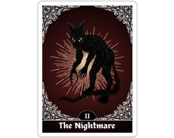 Nightmare Card One Dark Window - Etsy