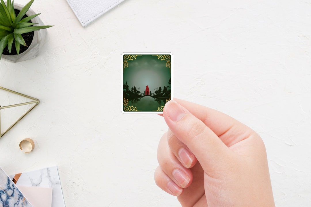 Mini Book Sticker - One Dark Window Rachel Gillig - Etsy