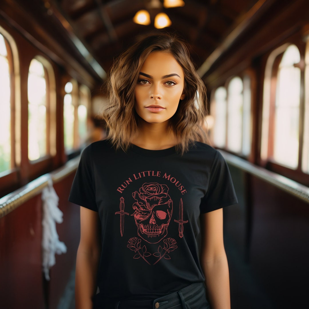 Run Little Mouse Black T Shirt - Haunting Adeline HD Carlton Zade ...