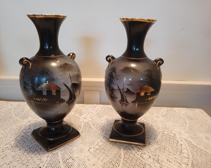Rare Antique Shaw and Copestake (pre-sylac) 'moonlight Ware' Vase - Etsy