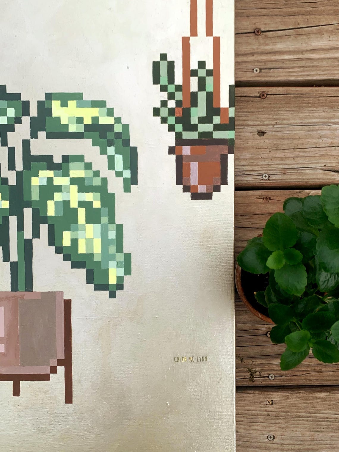 Pixel Plants - Etsy