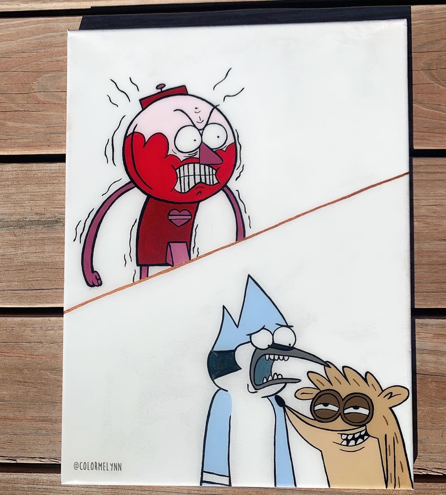 Regular Show Benson Rage