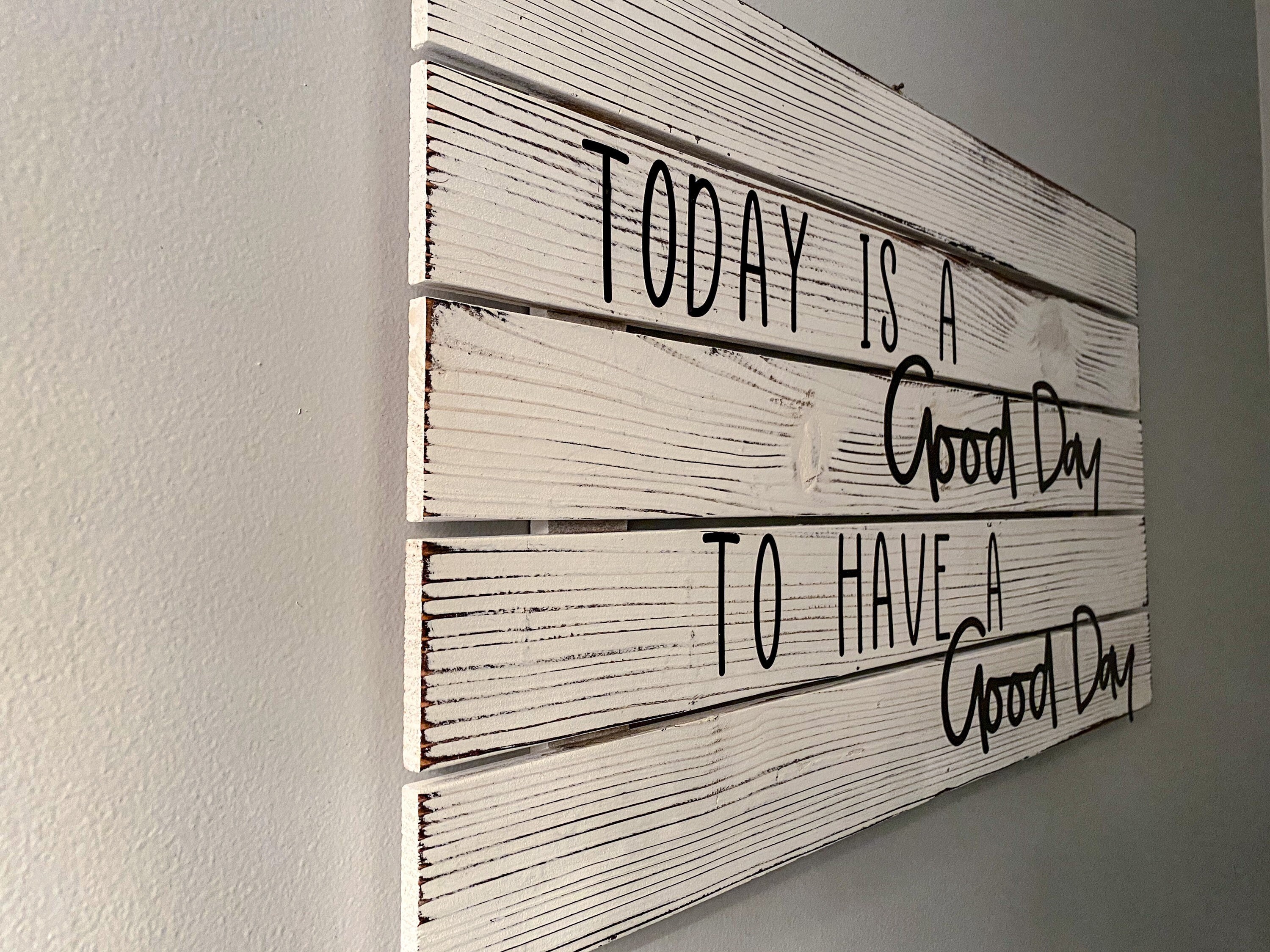 Wooden Inspirational Sign Rustic Farmhouse | Etsy