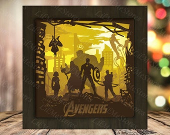 Shadow Box Svg | Etsy