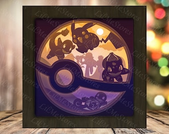 Shadow Box Svg | Etsy