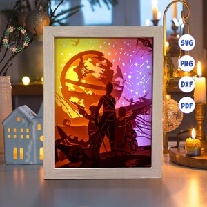 3D Star Shadow Box SVG: Layered Paper Cut Template (digital Download) 4 ...