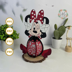 Lantern Mouse Template, 3D Shadow Box SVG Files, Shadow Box Paper Cut ...