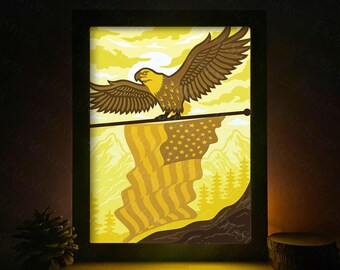 American Flag Night Light - Etsy