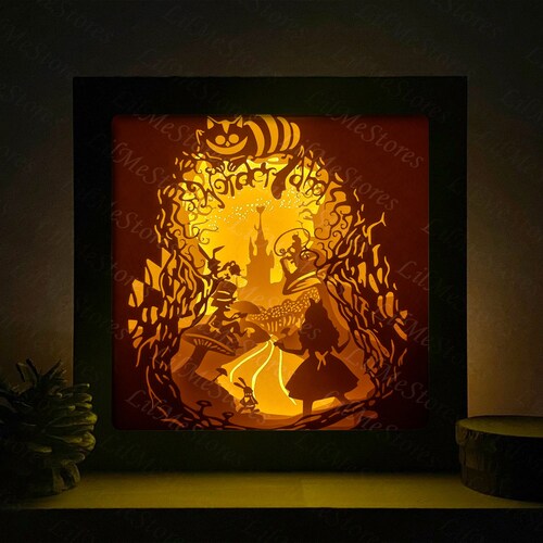 Ocean 5 Paper Cut Light Box Template 3D Papercut Lightbox Svg - Etsy