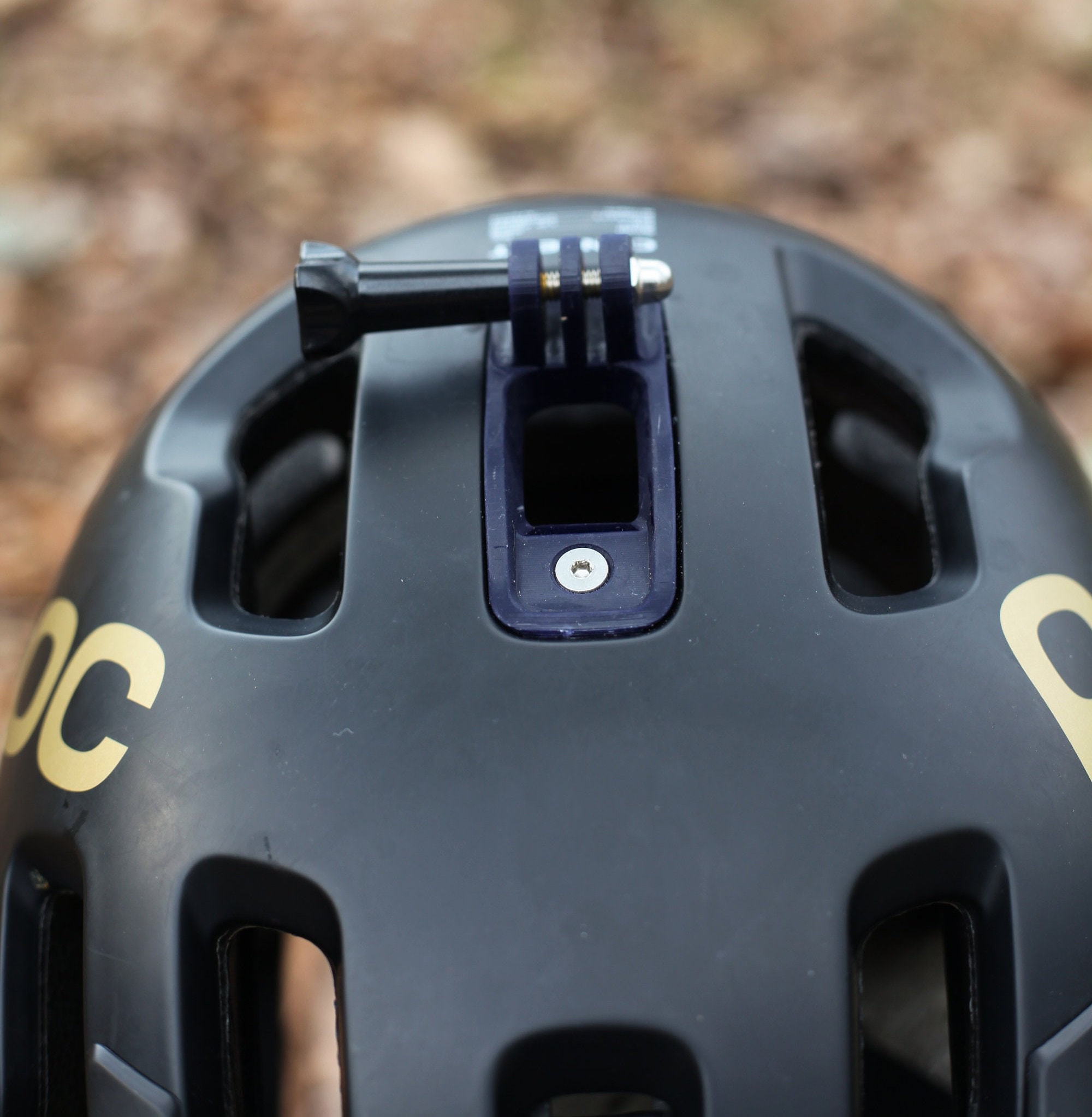 3-tab Gopro or Light Mount for POC Tectal (mips or Non) - Removable ...