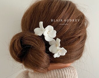 Flower Porcelain Hair - Etsy