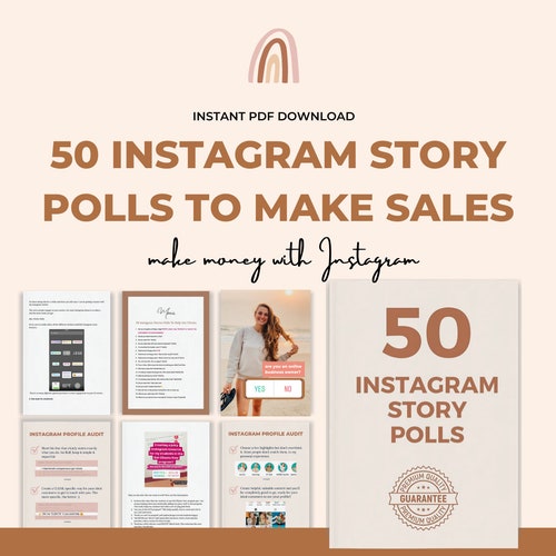 Ultimate Instagram Story Polls Kit Instagram Story Prompts - Etsy