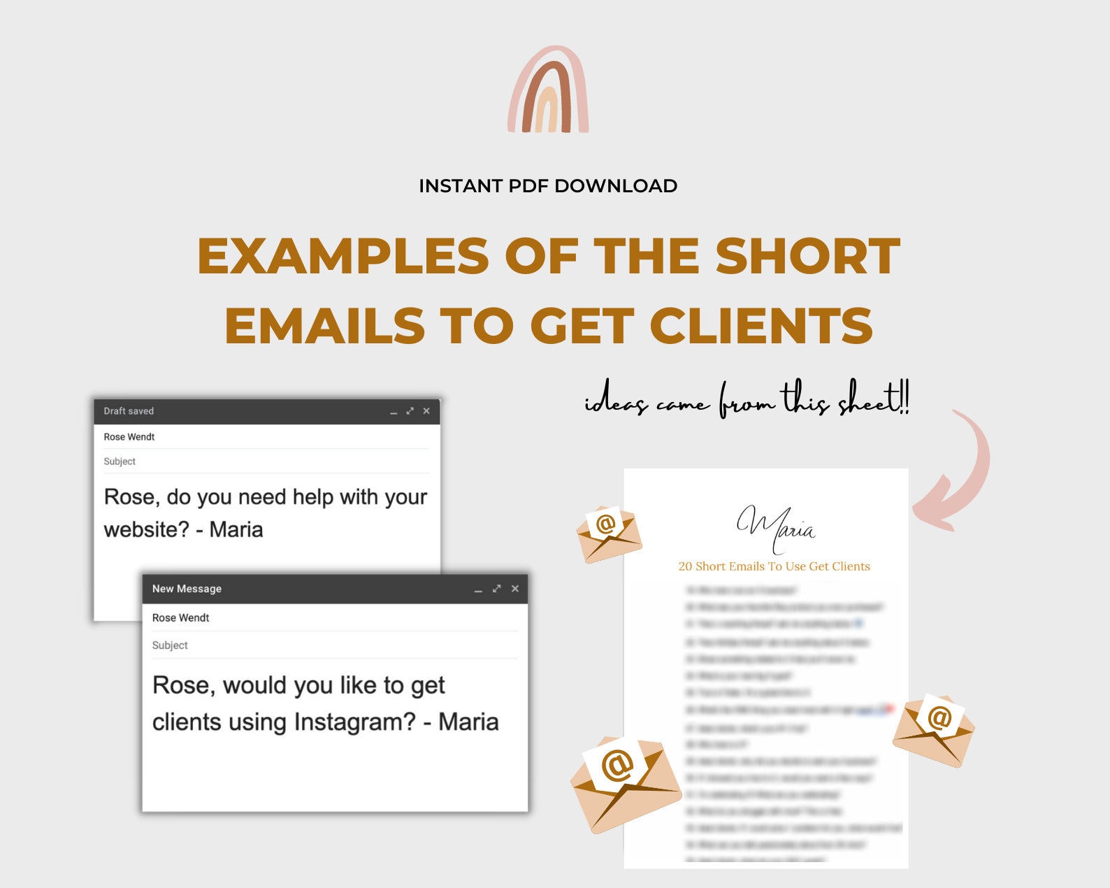 Ultimate Short Email Templates for Lead Generation, Short Email Prompts ...