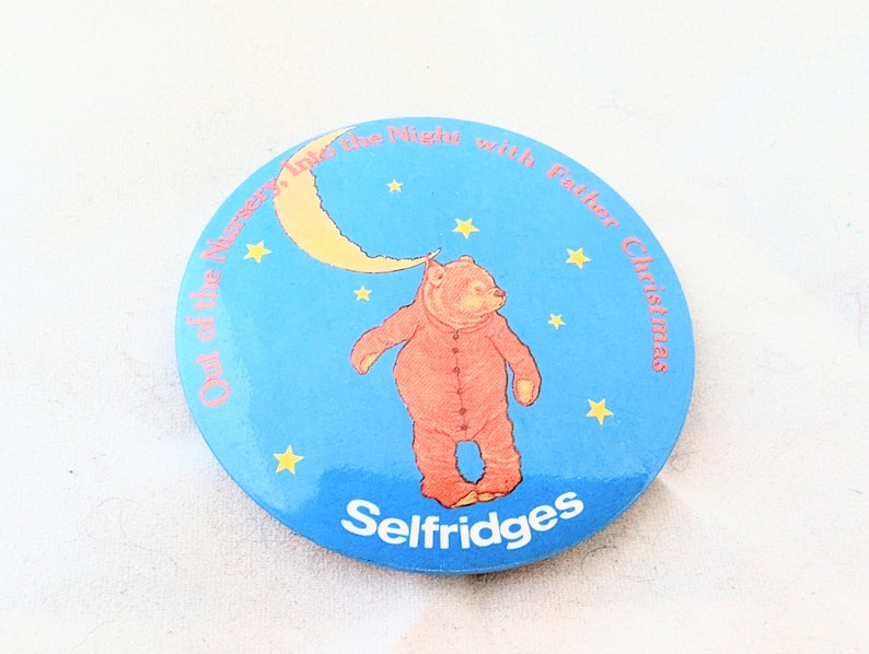 Vintage Selfridges Badges, Retro Harrods Buttons, Pre Loved Collectors ...