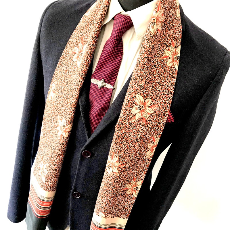 60s Scarf - Etsy