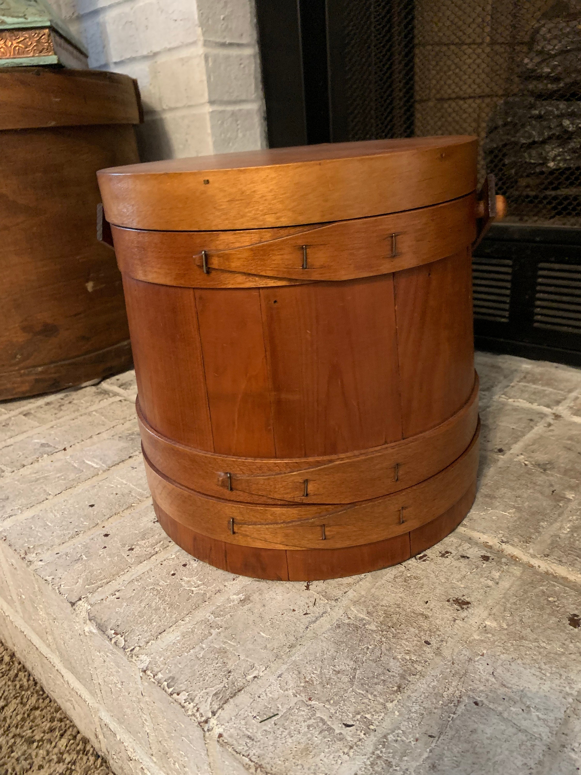 Antique Firkin Sugar Bucket - Etsy