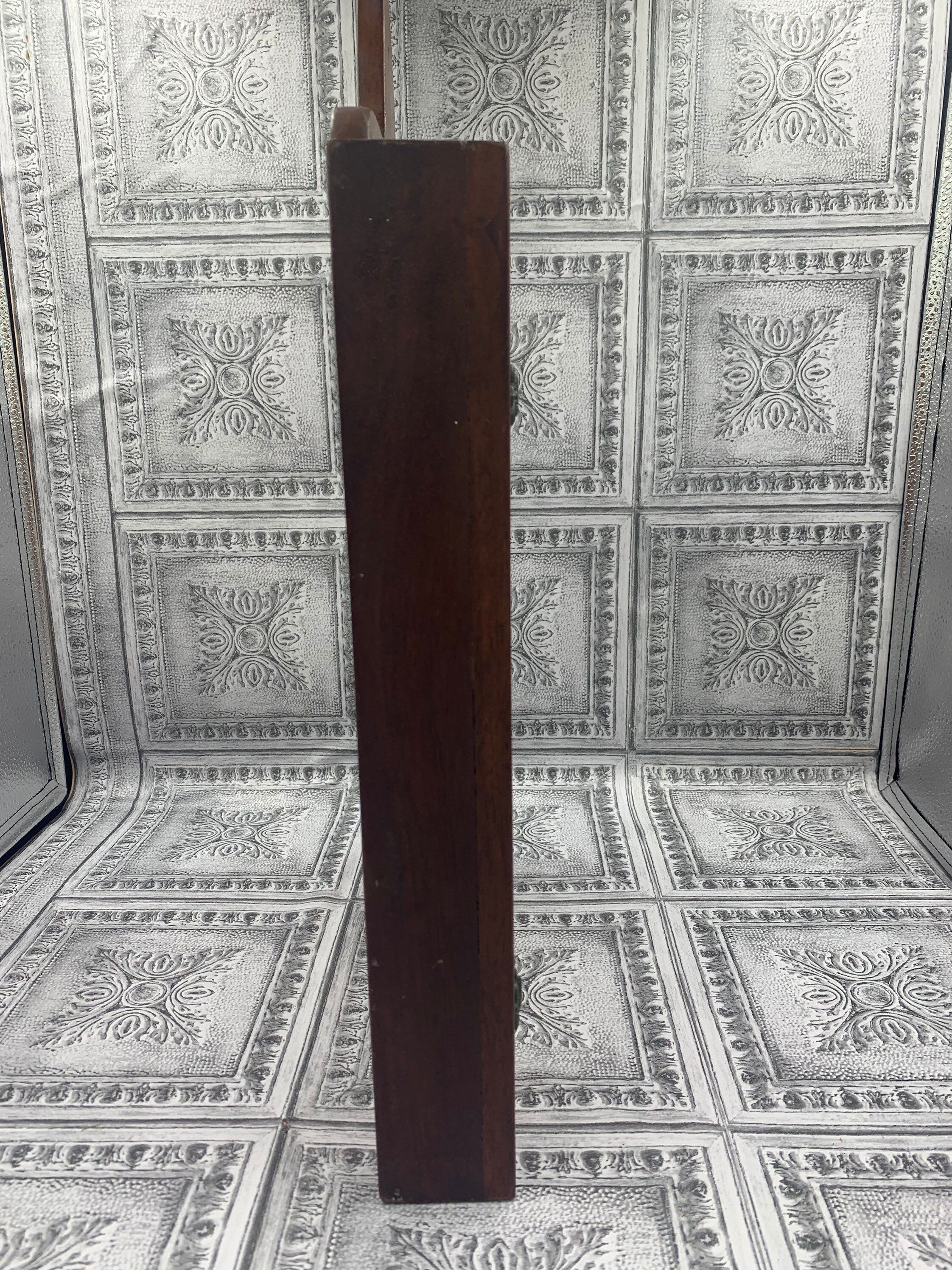 Vintage Cherry Wood Wall Mounted Kitchen Knife Box With Door - Etsy