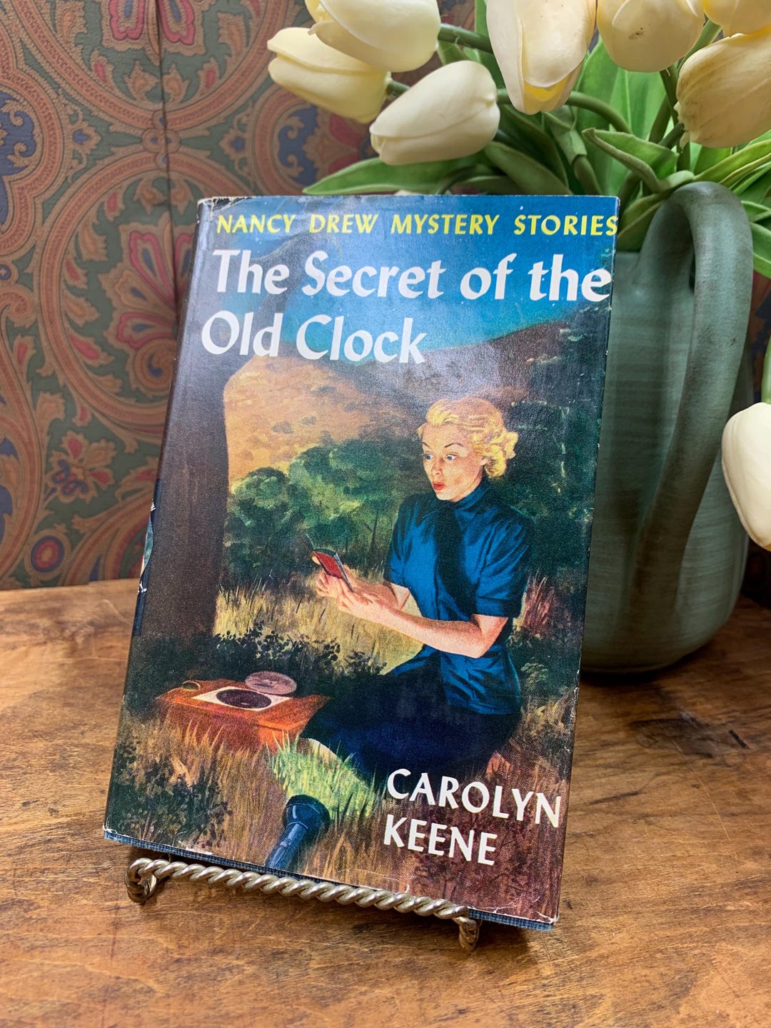 Nancy Drew Mystery 1959 the Secret of the Old Clock With Book Dust ...