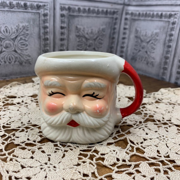 Vintage Santa Mugs - Etsy