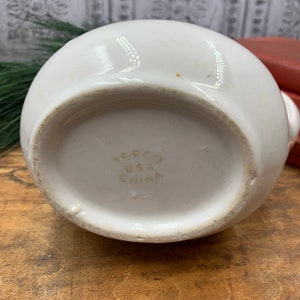 Tepco Vintage White Ironstone Creamer 6 X 5.5 X 3 - Etsy