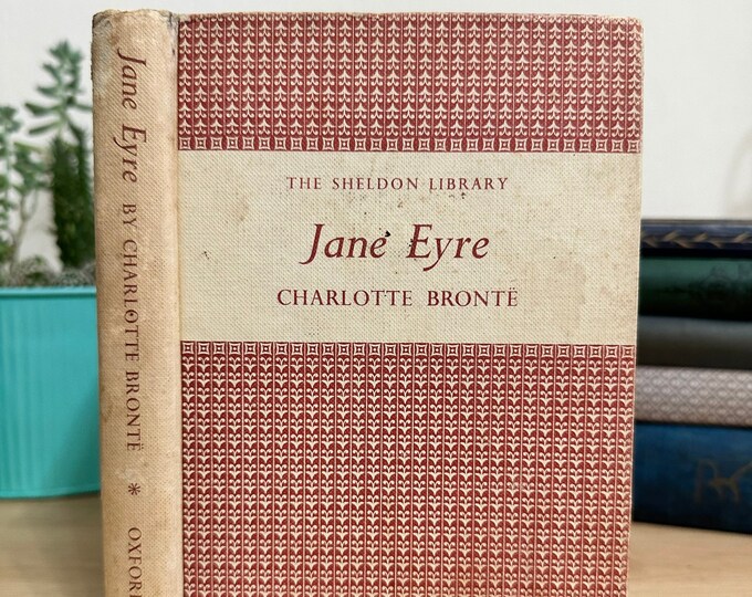 Jane Eyre by Charlotte Bronte the Seldon Library, 1957 Illustrated Book ...