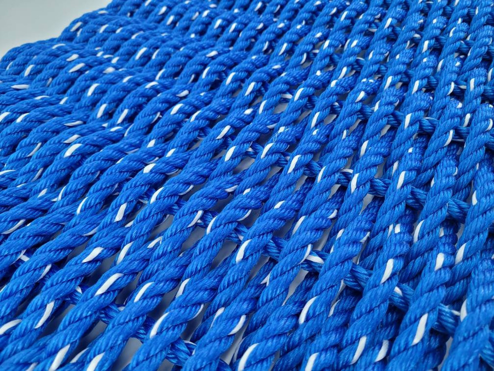 Solid Color Lobster Rope Door Mat Color and Size Options | Etsy