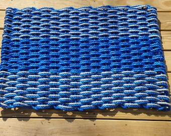 Large Rope Mat Made With Lobster Rope Double Weave 40 X 24 | Etsy