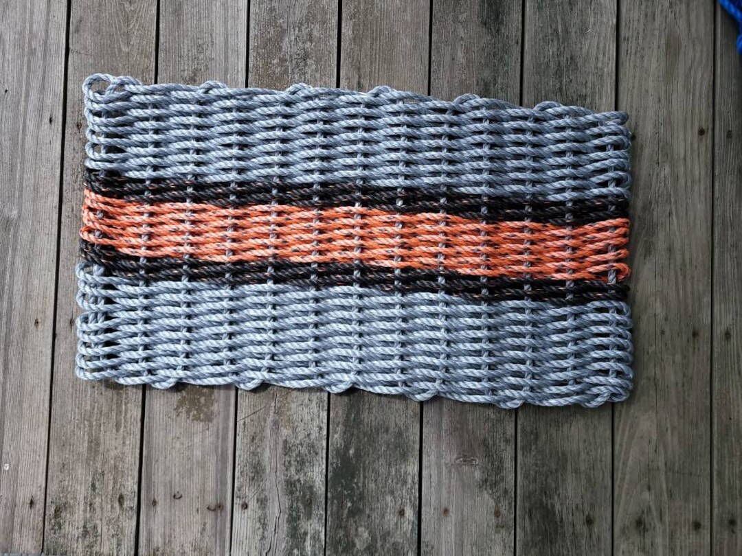 Rope Mat Made With Lobster Rope - Etsy