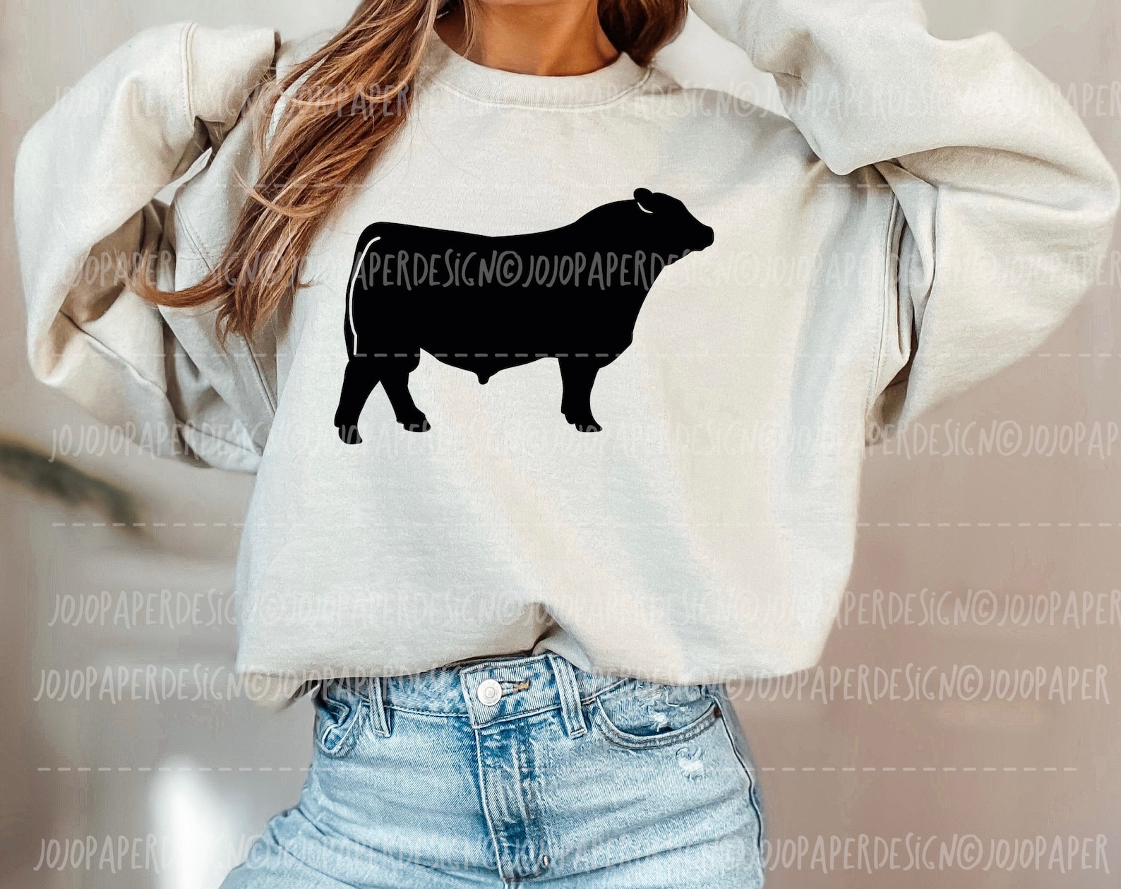 Show Heifer SVG, Show Cattle SVG, Show Steer Svg Png Eps Dxf Pdf, Black ...