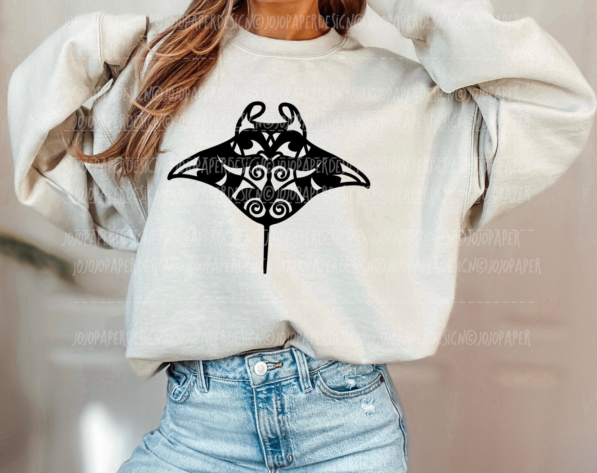 Mandala Manta Ray SVG for Cricut and Silhouette, Ray Svg for Laser ...