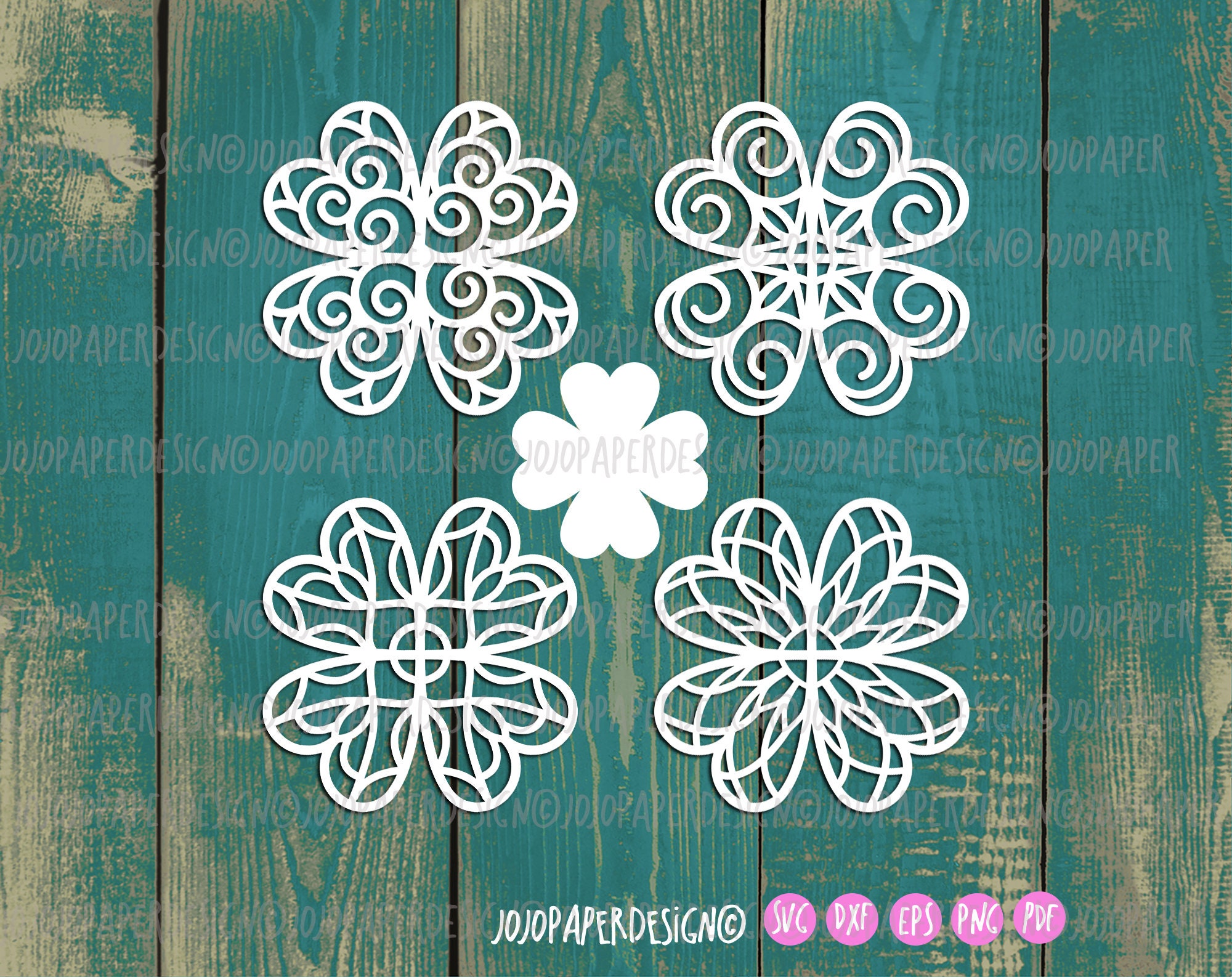 Shamrock SVG, Four Leaf Clover SVG for Cricut, Lucky Clover Svg ...