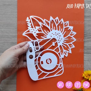 Instant Camera SVG, Boho Design Camera Svg/png/dxf/eps/pdf With Heart ...