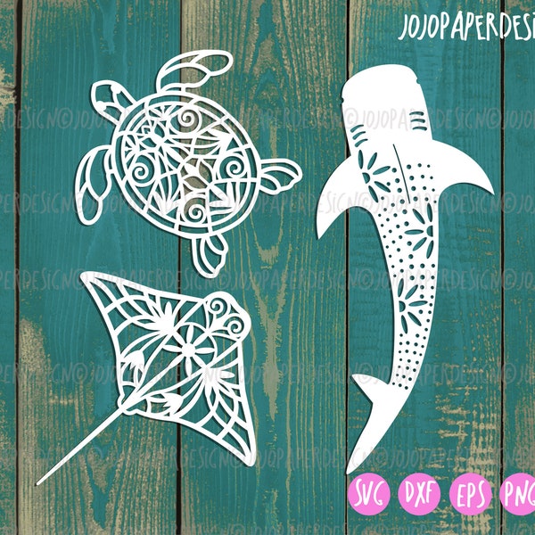 Coral SVG and Seaweed Svg Bundle,sea Creatures Svg, Sea Plants Svg ...