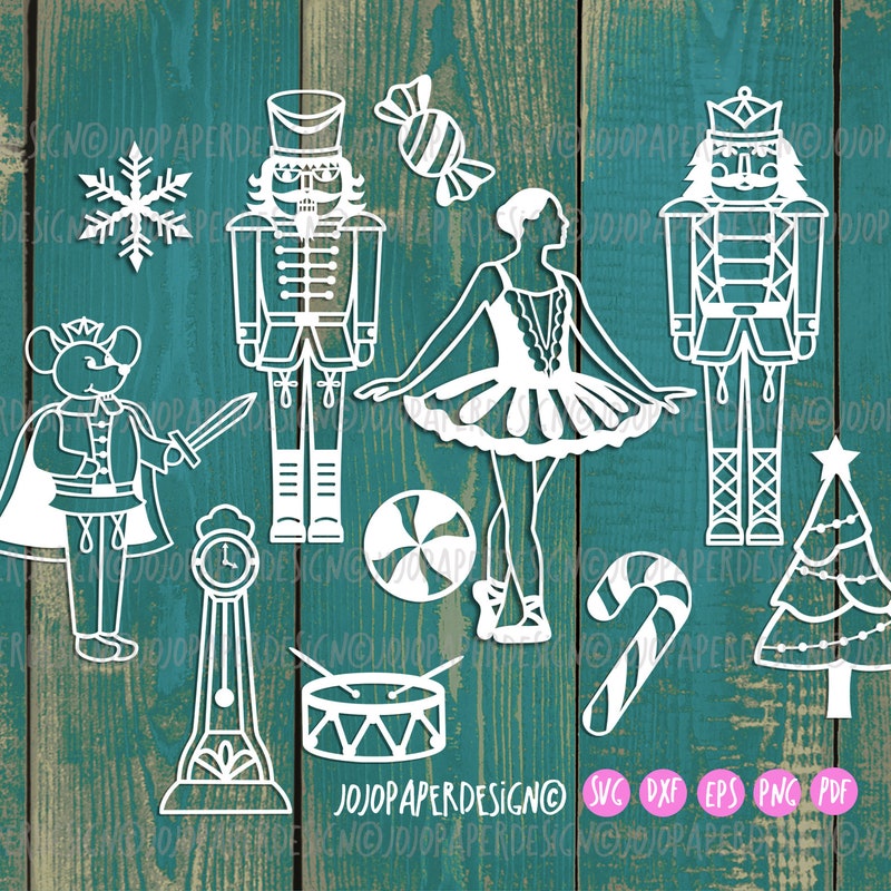 Nutcracker Mouse Silhouette - Etsy UK