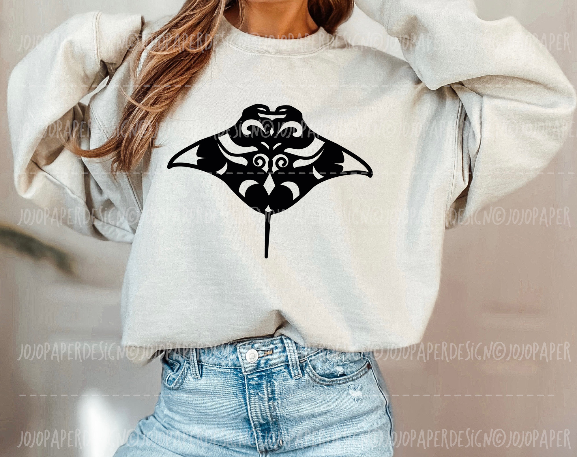 Manta Ray SVG for Cricut and Silhouette, Ray Svg for Laser Cutting ...