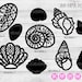 Seashell SVG, Mandala Sea Shell Svg for Cricut and Silhouette or Laser ...