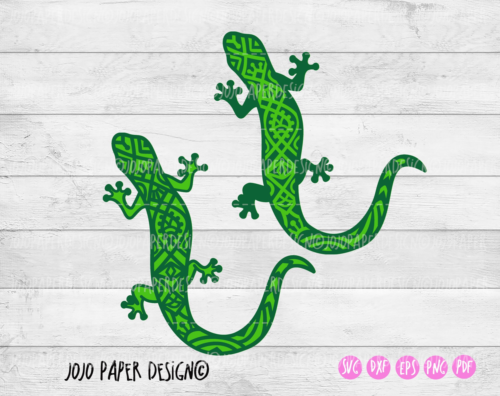 Tribal Lizard SVG Gecko Svg Lizard Svg Dxf PNG for Cricut or - Etsy