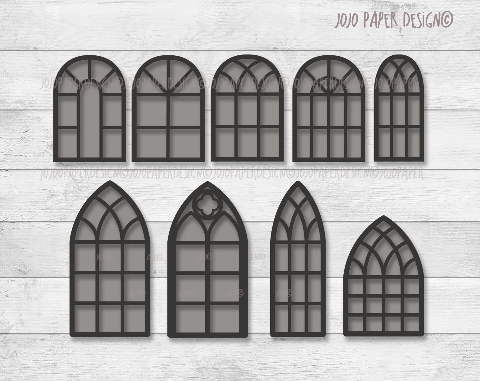 Arch Window Svg, Halfround Window Svg, With Matching Doors-suitable for ...