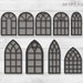 Arch Window Svg, Halfround Window Svg, With Matching Doors-suitable for ...