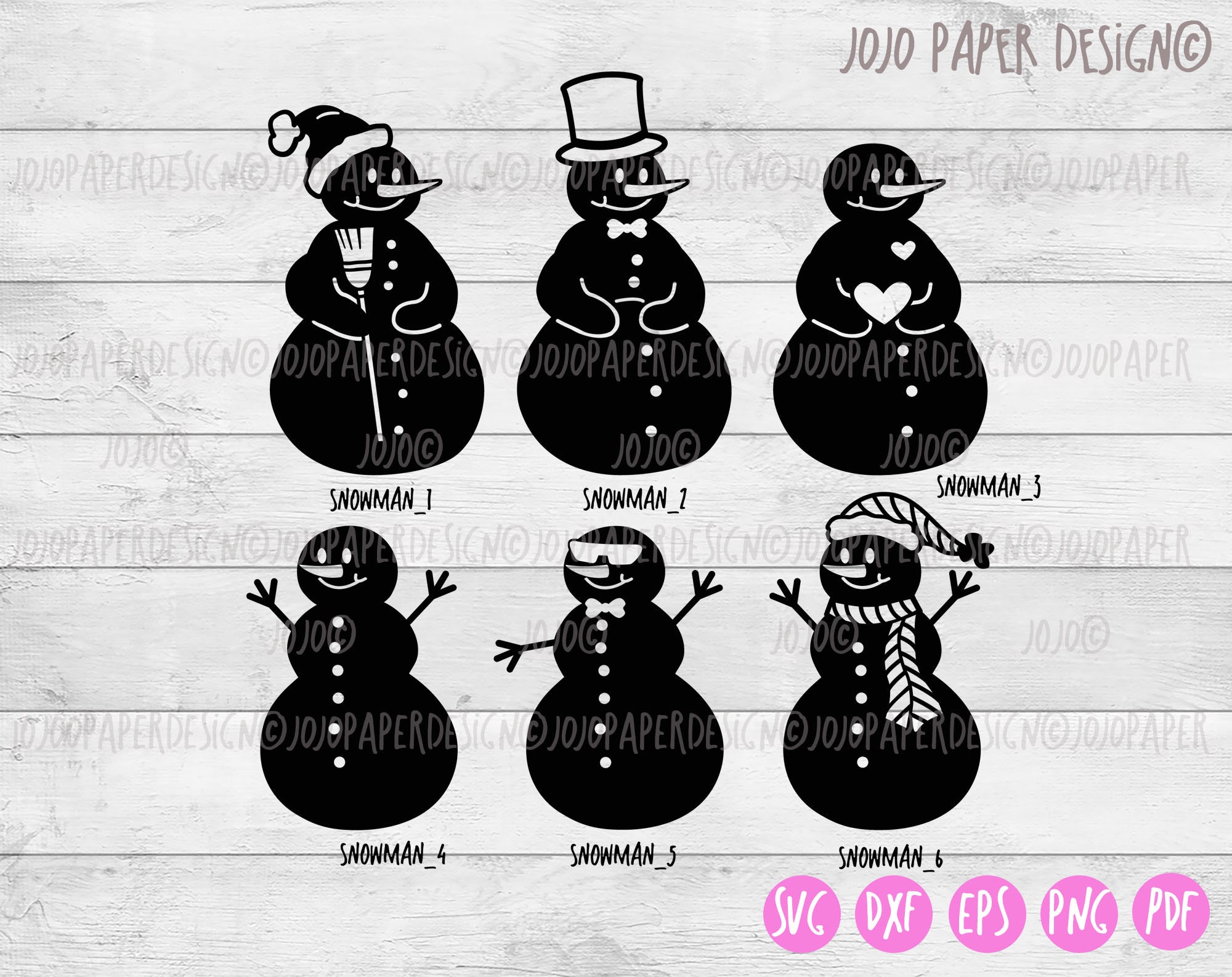 Snowman SVG, Snowman Clipart in Svg, Dxf, Eps, Png, Pdf Format ...