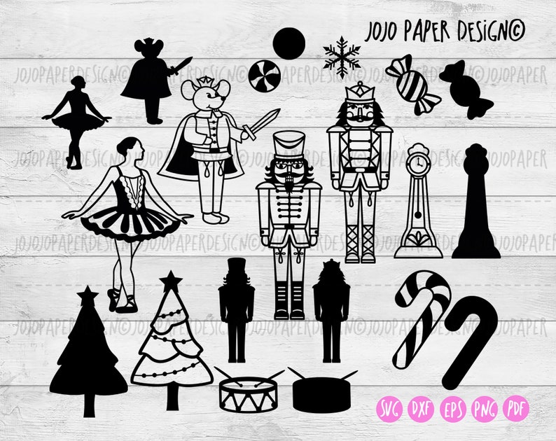 Nutcracker Ballet SVG, Nutcracker SVG, Christmas Nutcracker Svg for ...
