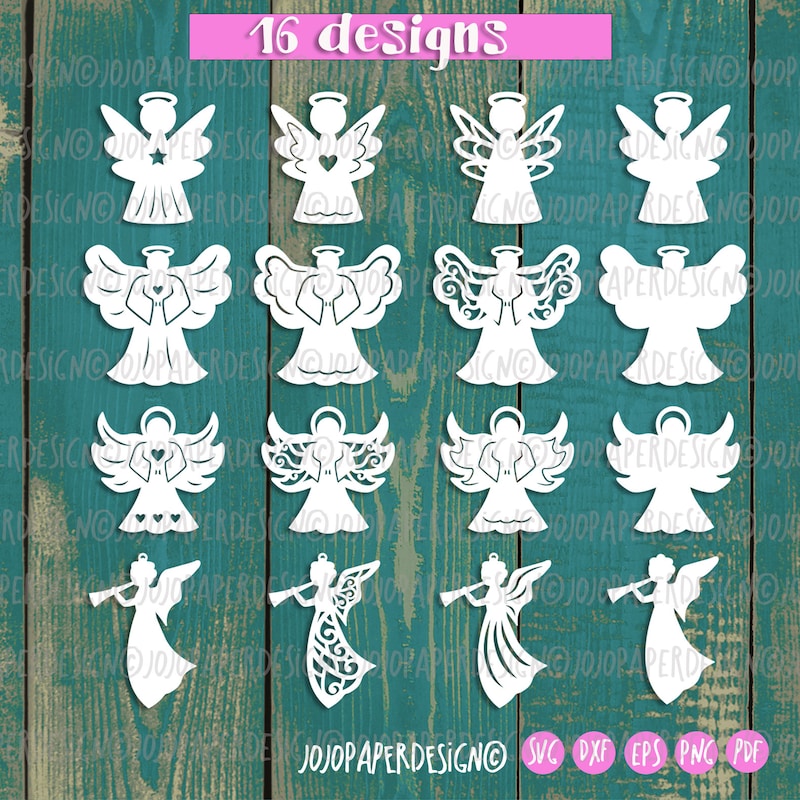Angel Svg - Etsy