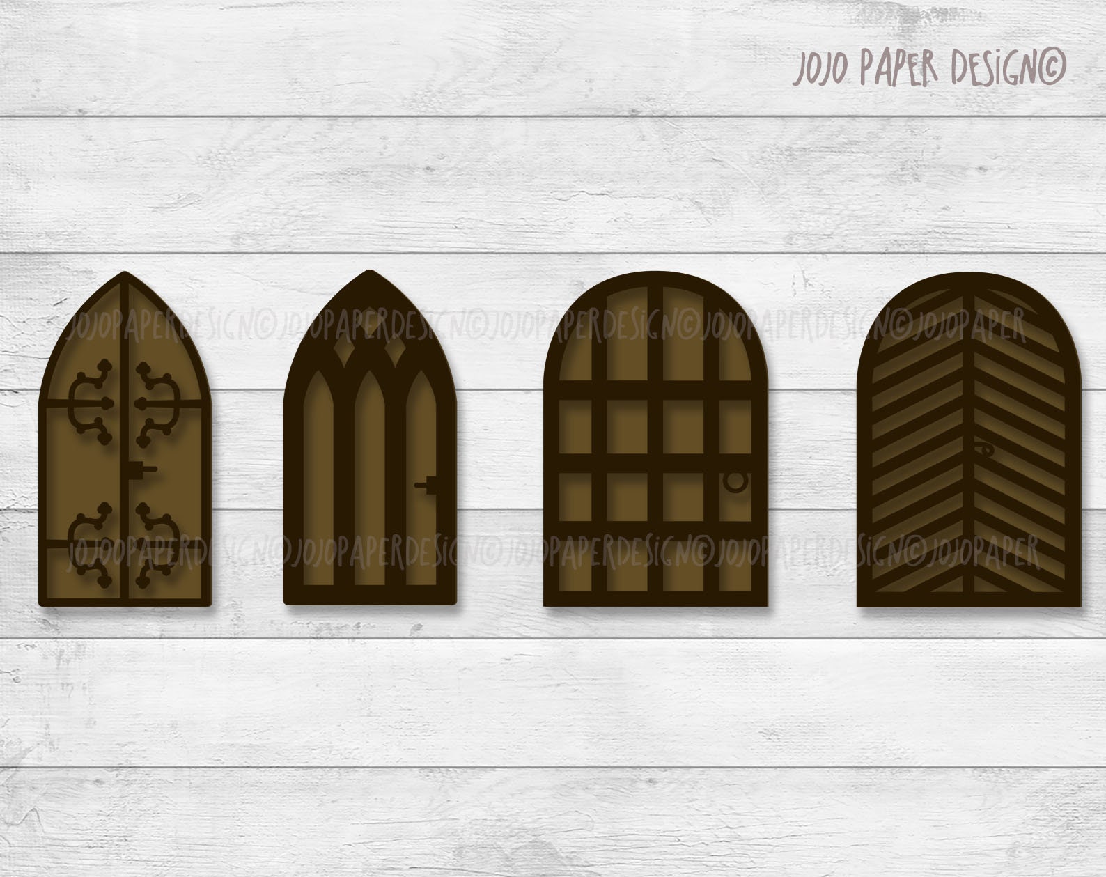 Arch Window Svg, Halfround Window Svg, With Matching Doors-suitable for ...