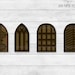 Arch Window Svg, Halfround Window Svg, With Matching Doors-suitable for ...