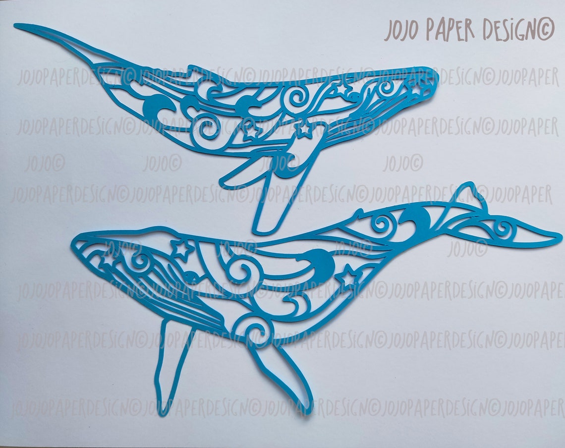 Ballena svg para Cricut y Silhouette Mandala ballena vector - Etsy México