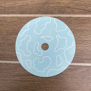 Decorative Cds; Hand Painted Set of 3 Minimalist Aesthetic Cds - Etsy